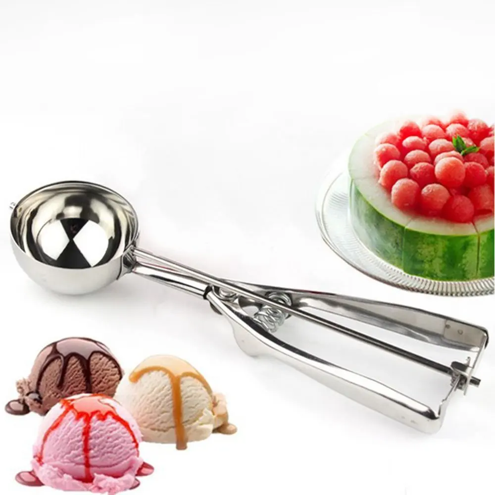 Kitchen Ice Cream Mash Scoop Stainless Steel Spoops&Stacks Kitchen ...