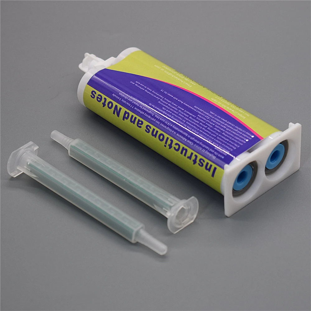 50ml Epoxy Adhesives Glue Transparent AB Glues 1:1 Two Component Resin ...