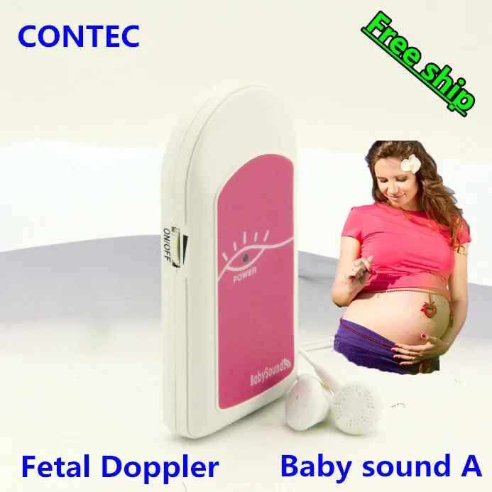 Free Ship Contec 2MHz Baby Sound A Baby Heart Rate Listener Monitor ...