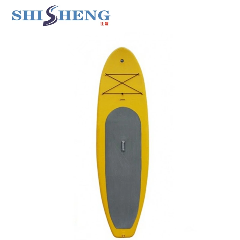 Good quality yellow surf board nice inflatable drop stitch sup board ...