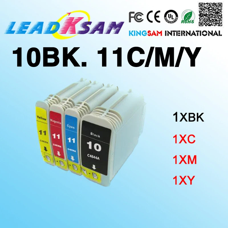 compatible For HP10 hp11 c4844a c4836a c4838a compatible for Designjet ...