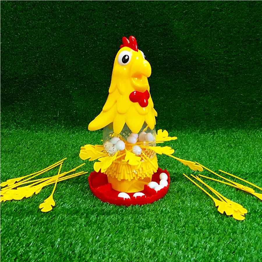 Chicken Drop Education Game,Plunk the Feathers from the Chicken without ...