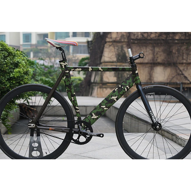 Colorful Fixie Bikes
