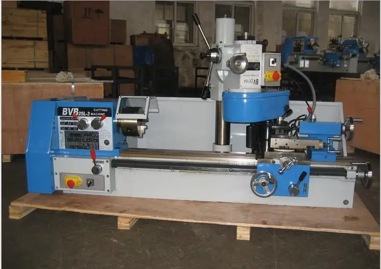 Bvb25-3 Normal Lathe Turning Machine,turning Milling Drilling All ...