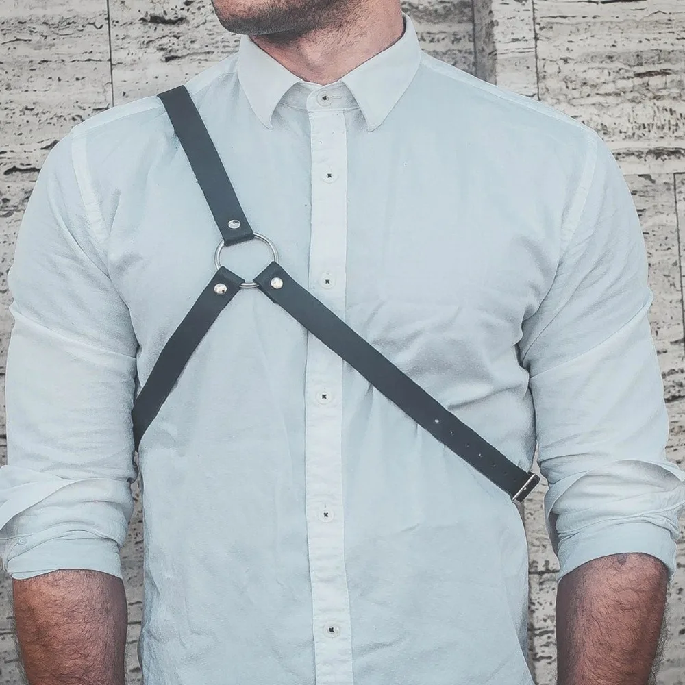 여성 파스텔 고딕 바디 하네스 디자이너 벨트 남성 고품질 서스펜더 하네스 100 수제 가터 벨트belt Straps For