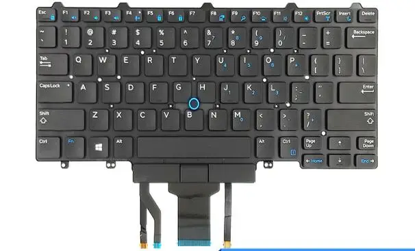 New Keyboard For Dell Latitude 5450 5480 5488 7480 7490 5490 5491 5495 ...