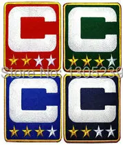 Embroidered American Football Team Captains Patch, "C" use Jersey ...
