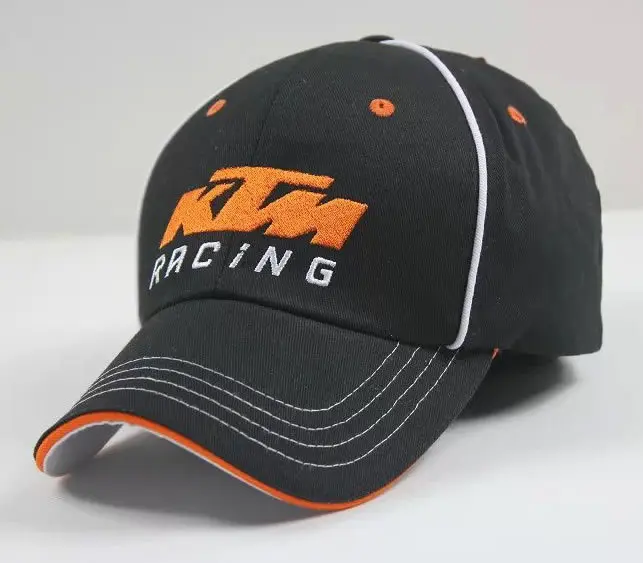 Black F1 sport fans basseball cap KTM racing moto gp motorcycle driver ...