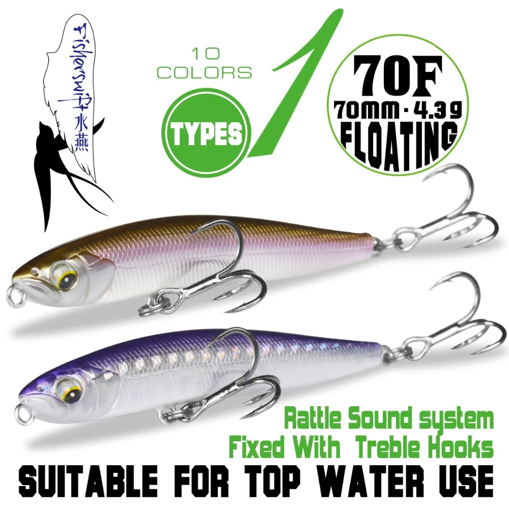 Luxury-Series-Brand-SFT-Fishing-Lures-70mm-4-3g-10g-Hard-Pencil-Lures ...