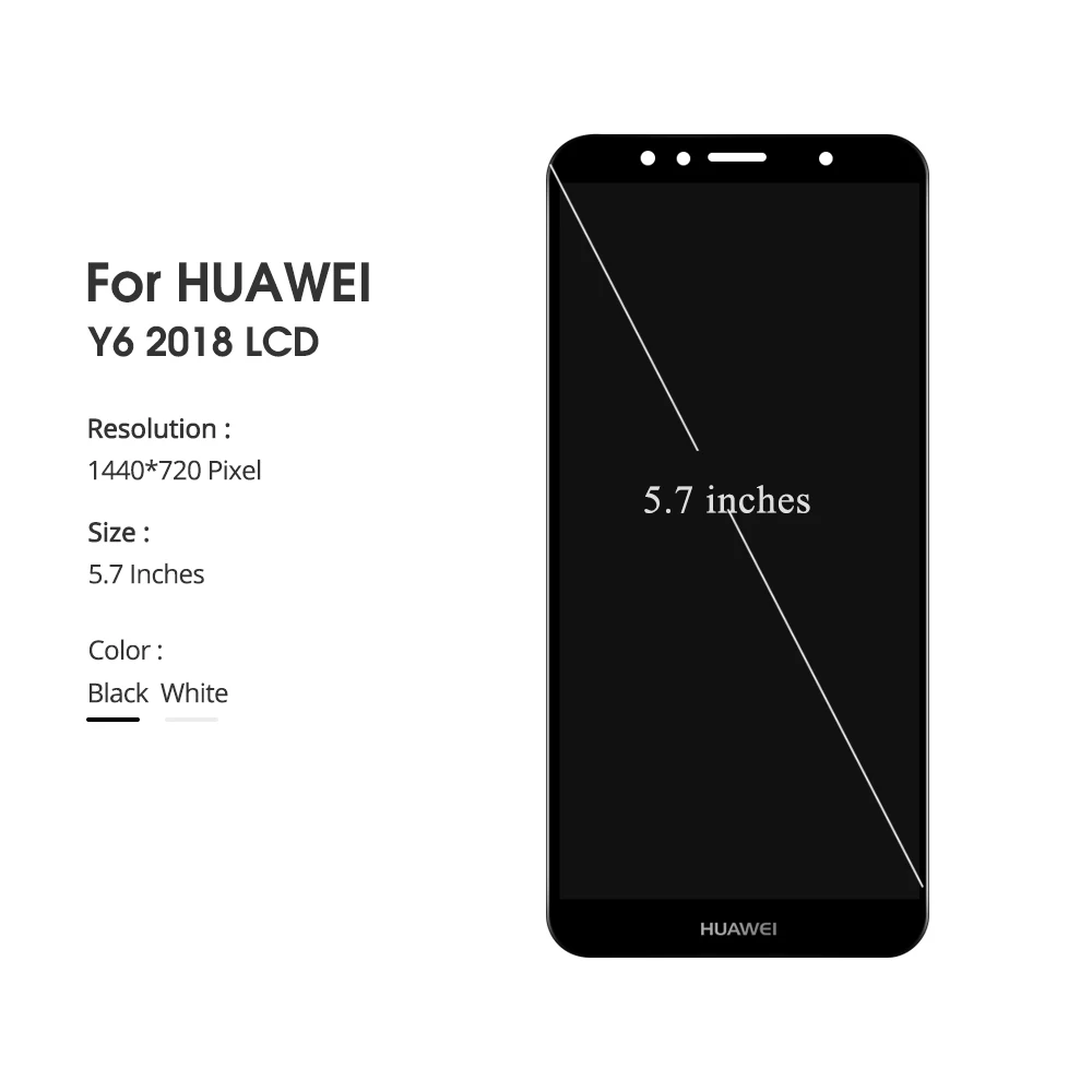 Original LCD 5.7 inch For Huawei Y6 Prime ATU-LX1 / ATU-L21 ATU-L31 L42 ...