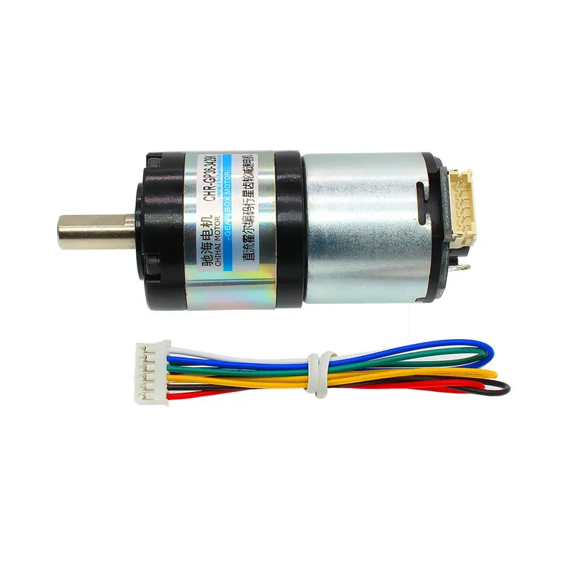 CHR-36GP-3429K planetary magnetic Hall encoder disk gear motor 6V 12V ...