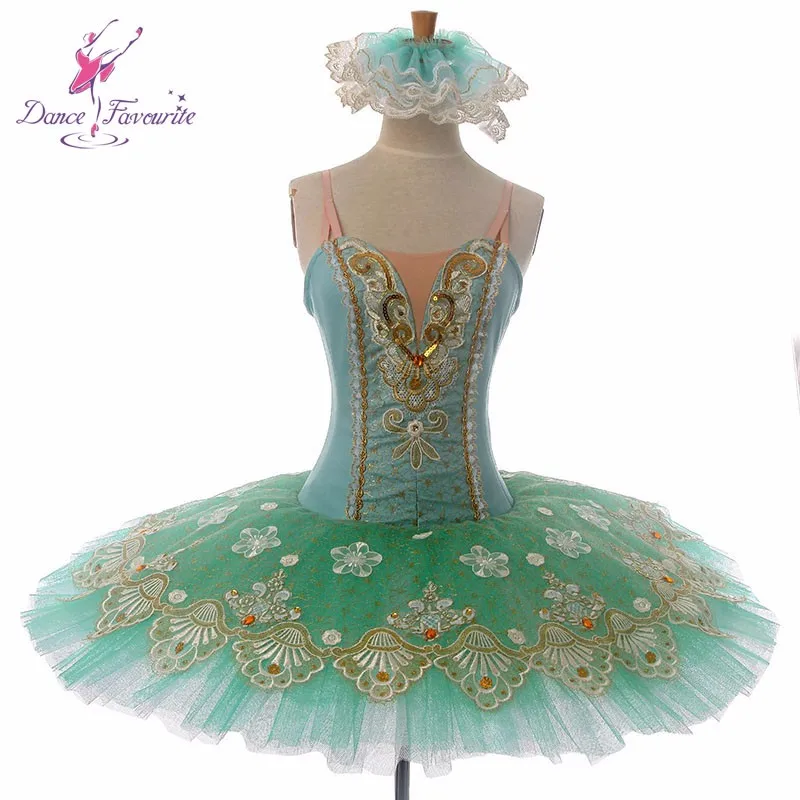 New Upscale Green Adult/Girl Classical Pancake Ballet Tutu,Ballerina ...