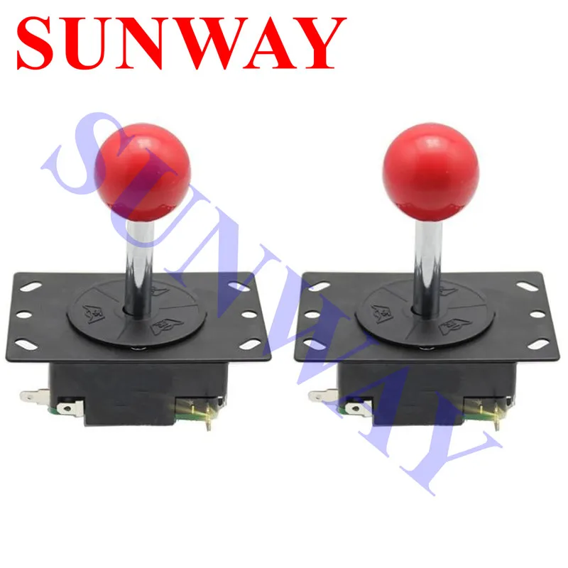 2 PCS Classical Arcade DIY Metal Joystick With Micro Joystick For ...