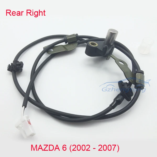 자동차 부품 뒤 우측 abs 휠 스피드 센서 for mazda 6 02 07 GJ6A 43 71YB gj6a4371ya ...