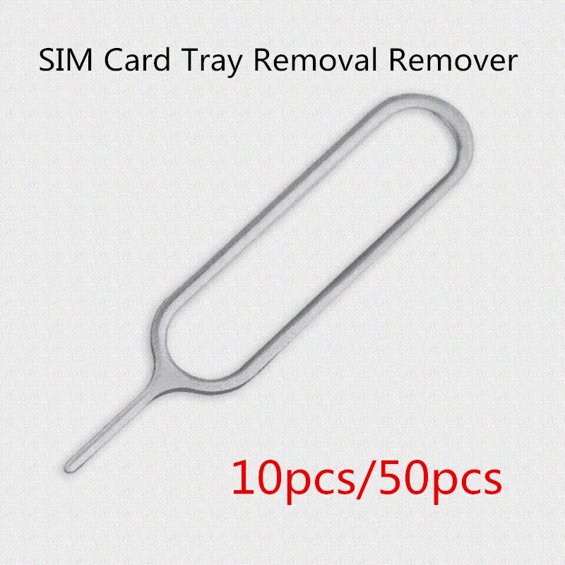 10pcs/50pcs SIM Card Tray Removal Remover Eject Pin Needle For iPhone 8 ...