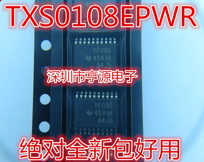 TXS0108EPWR TXS0108 YF08E TSSOP20 8 bit bidirectional voltage level ...
