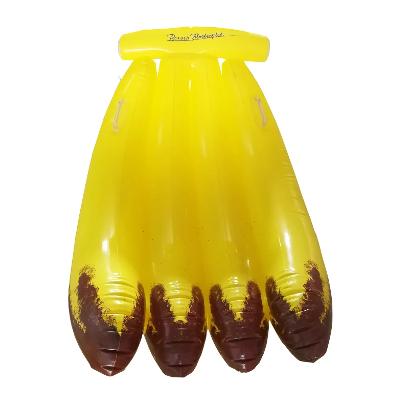 Summer Giant Inflatable Banana Floating Row Adult Pool Air Mattress ...