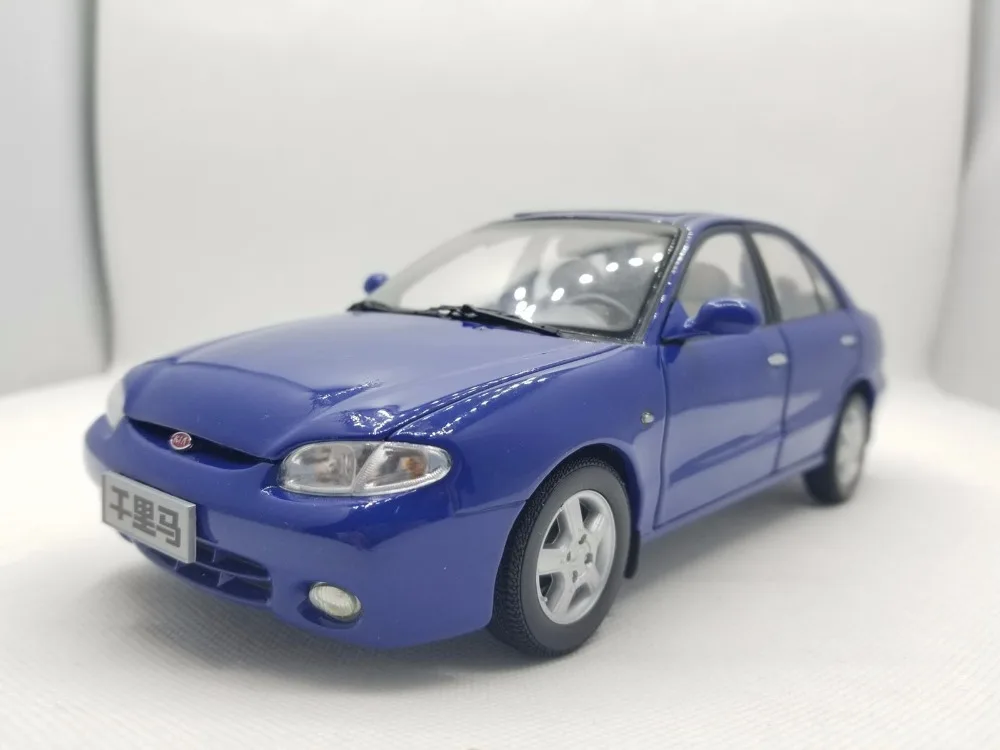 1:18 diecast modelo para kia maxima azul (defeitos de tinta) liga ...