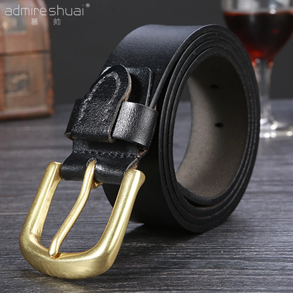 2016 new arrival wide belt men business designer belts men high quality ...