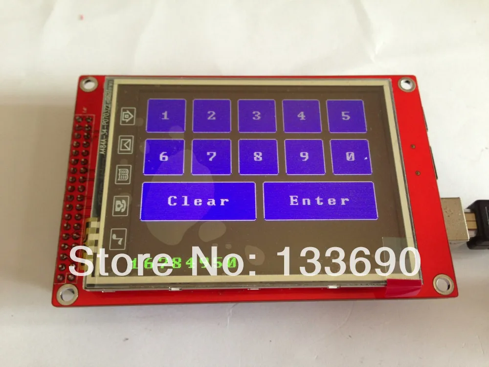 10pcs 2.4" inch TFT LCD Shield + Touch Panel Display with TF Reader for ...