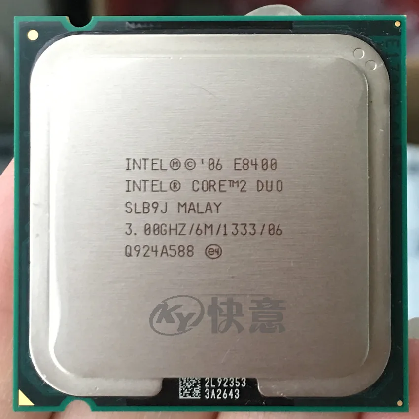 Intel Core 2 Duo E8400 Processor Dual Core 3.0Ghz FSB 1333MHz Socket ...
