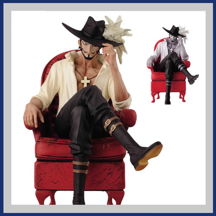 New Creator Dracule Mihawk Sit On Chair Comic Anime Eiichiro Oda One ...
