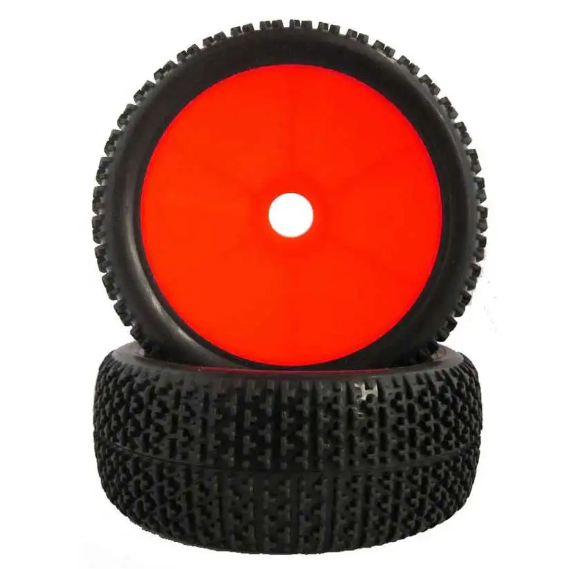 4Pcs 1/8 Off road vehicle road flat running tire 17mm Wheel Rims Hex ...