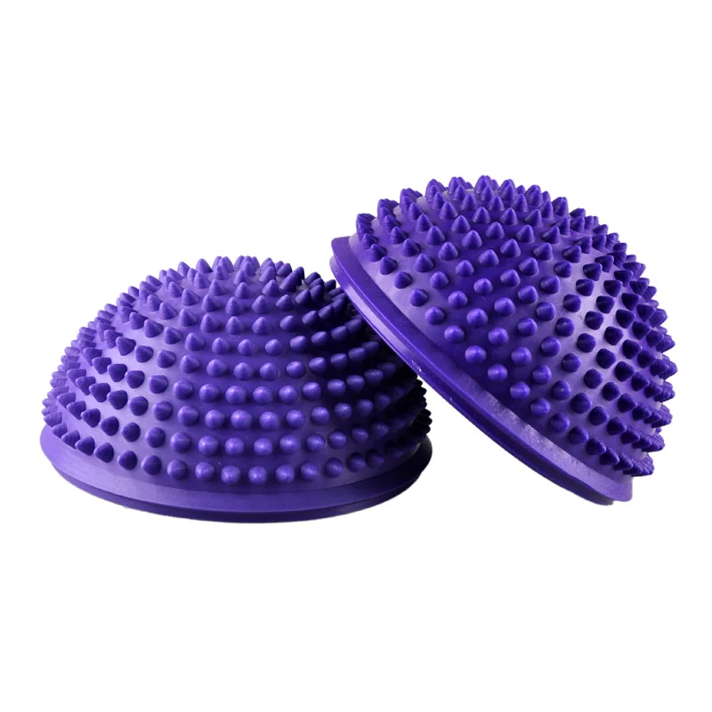 Yoga Half Ball Fitness Equipment Kids Elder Durian Massage Mat Ball ...