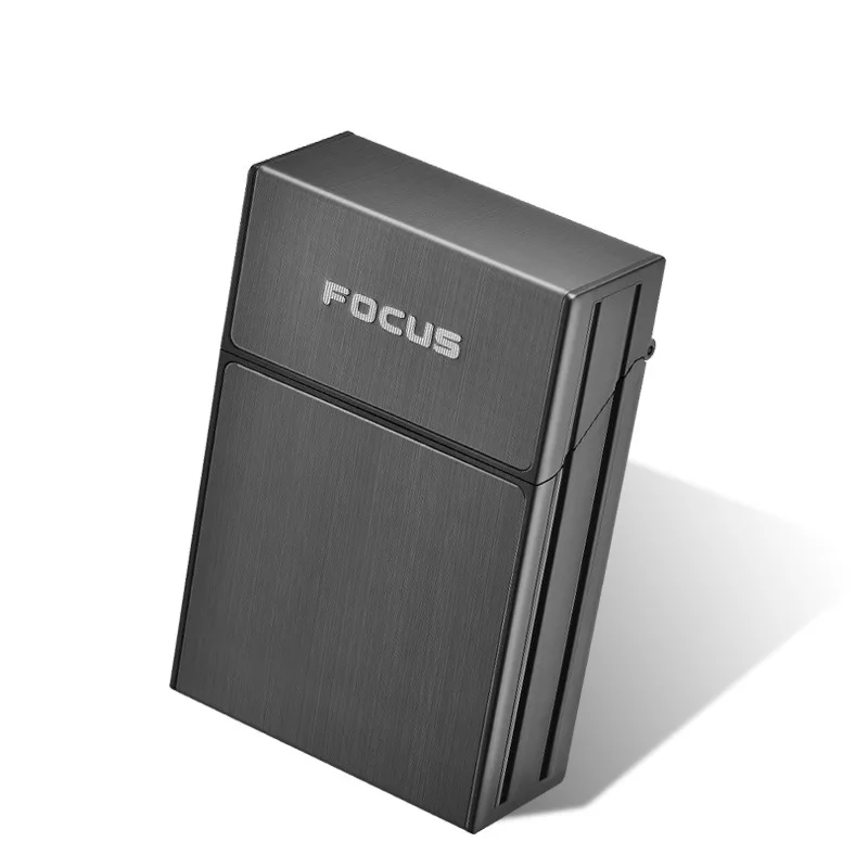 FOCUS Ultra thin Cigarette Case damp proof holder 20pcs Cigarette Slim ...