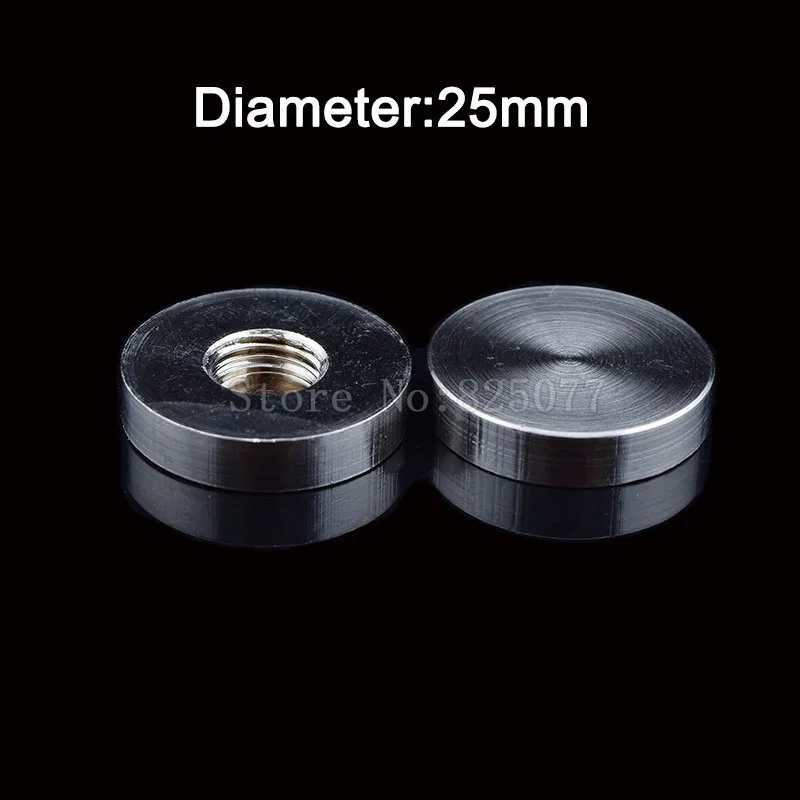 Dhl 200pcs Diameter 25mm Brushed Copper Standoff Screw Cover Decorative ...