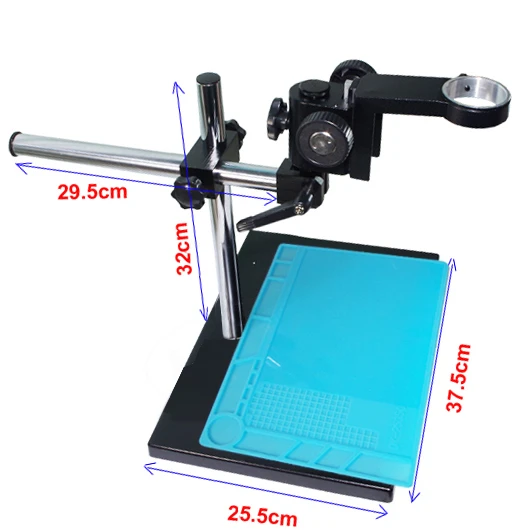 10A Heavy Boom Large Digital Industry Microscope Stereo Table Stand ...