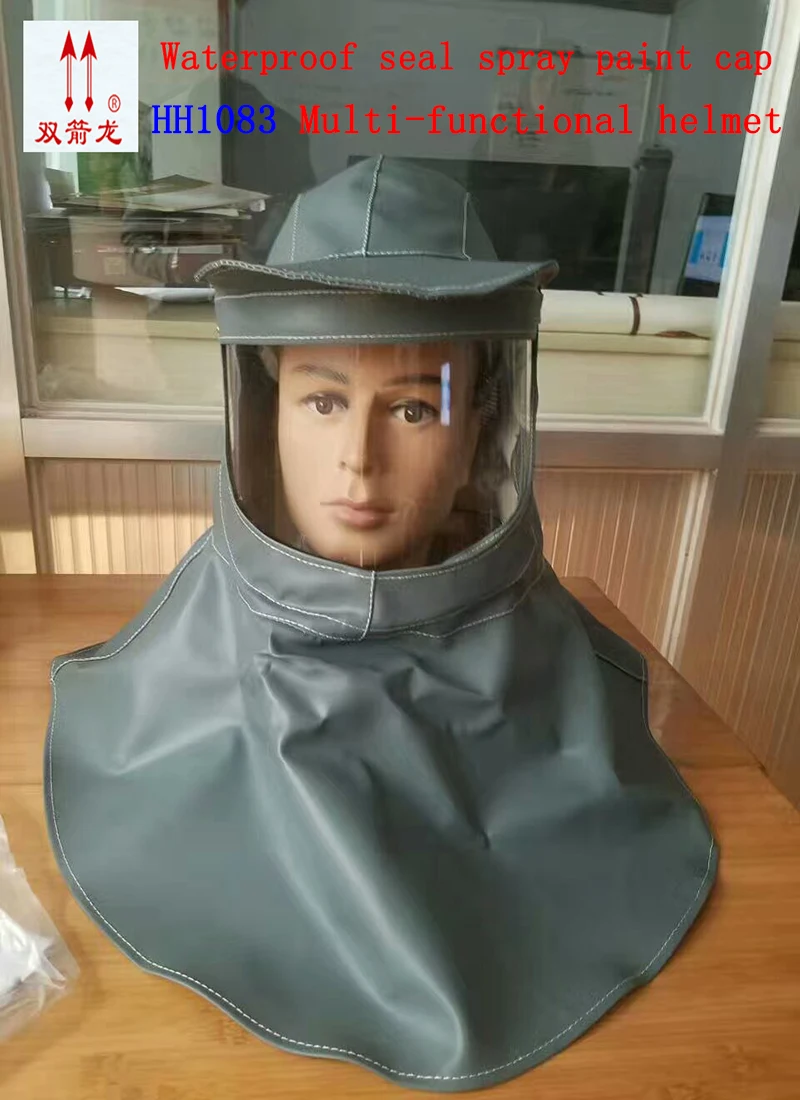 HH1083 Acid and alkali Face mask helmet Painting sandblasting ...