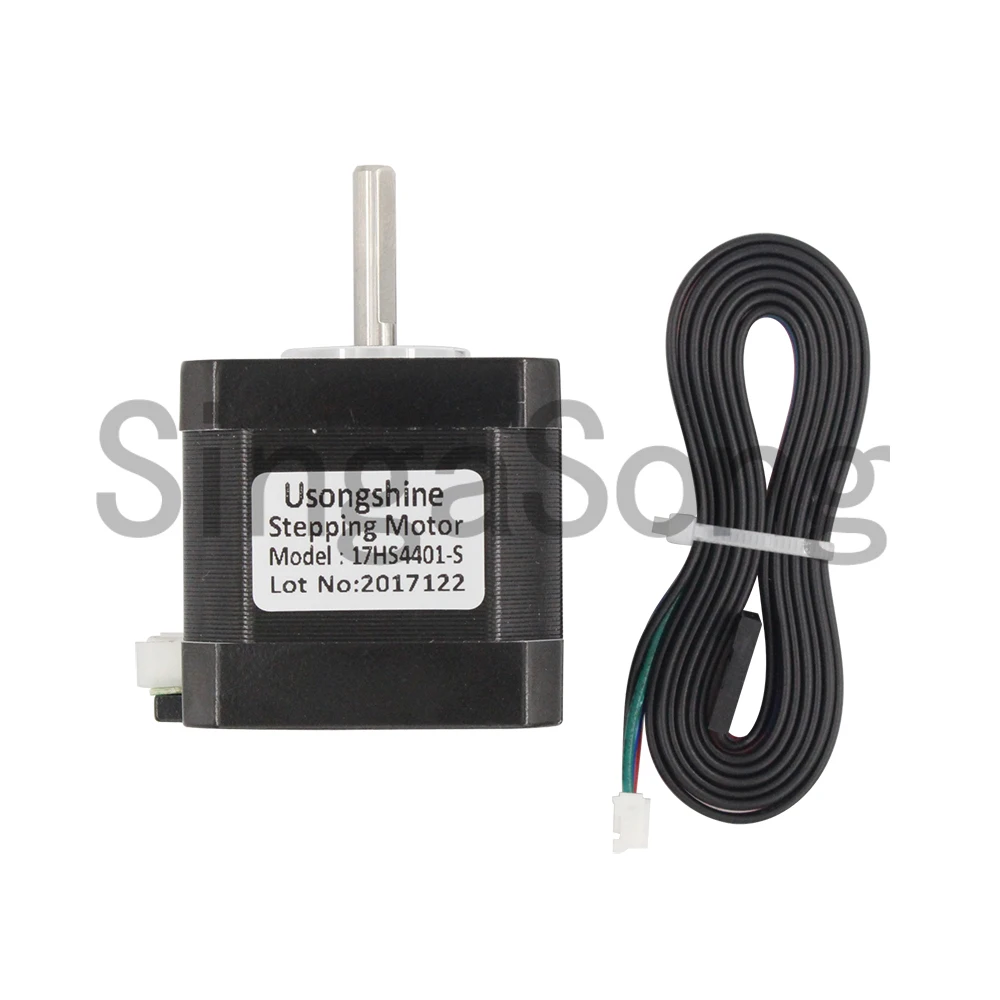 5pcs 3d Printer 2 Phase 4 Lead Nema17 Steppermotor 42 Motor 42bygh 1.5a ...