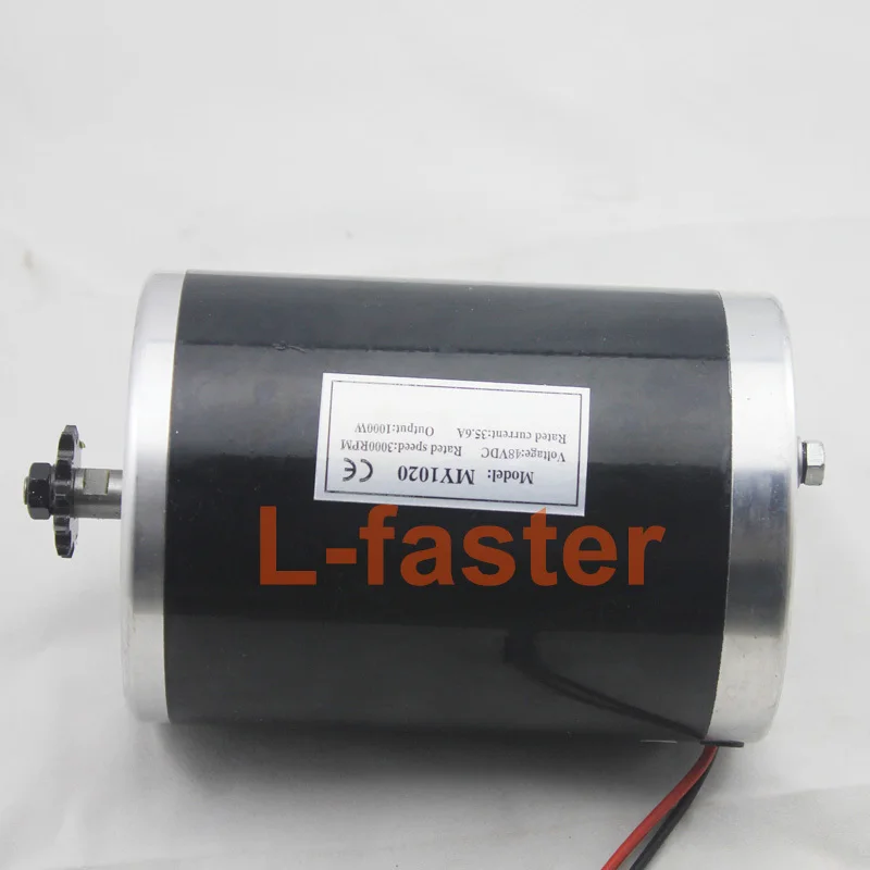 36V48V 1000W Electric Motor High speed DC Motor Fits EVO Scooter ...