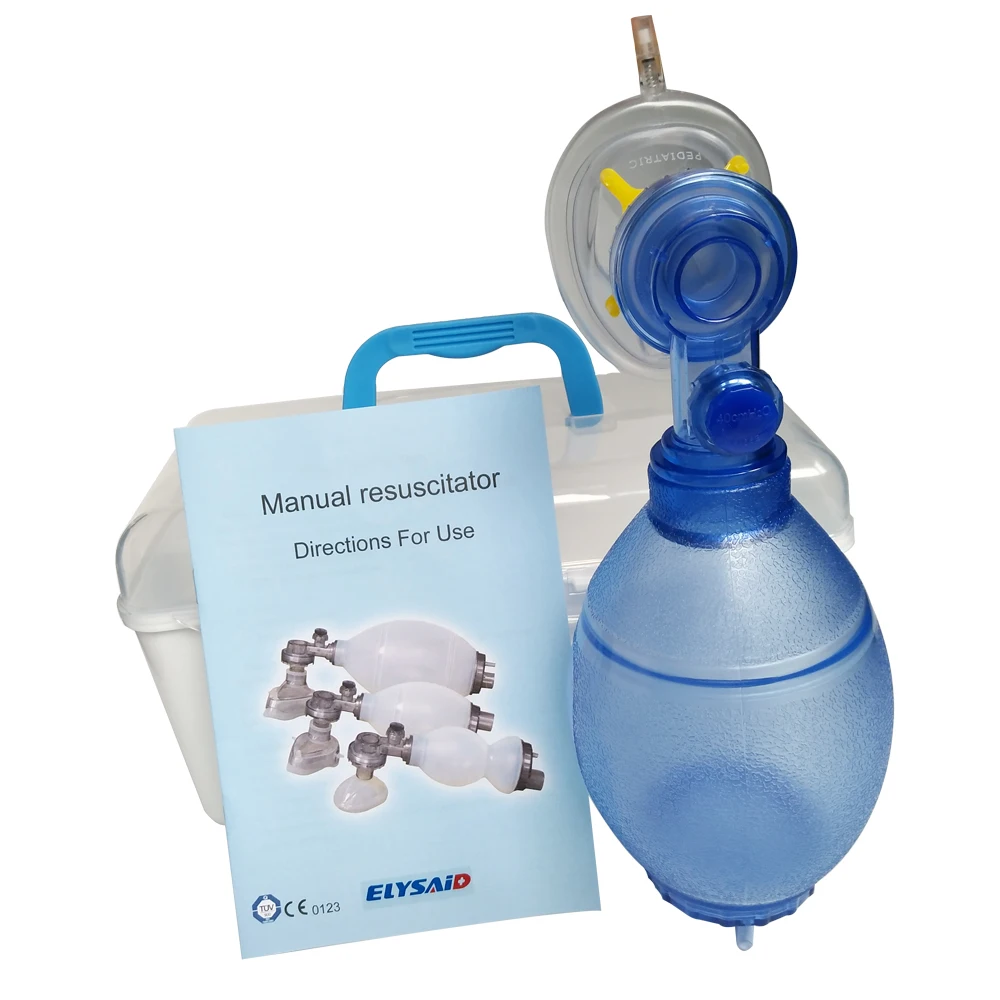 ELYSAID Self-help Respirator/Silica Gel First Aid Silicone Ambu Bag ...