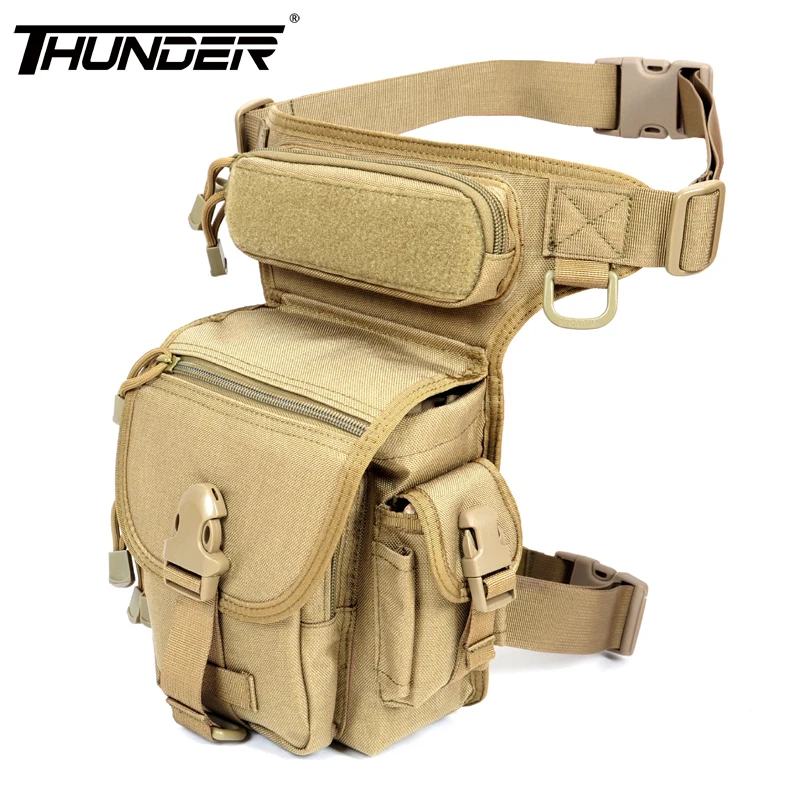 Military Tactical Leg Bags Outdoor Army SWAT Motorcycle Ride Work Tool ...