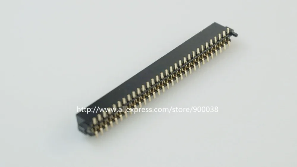 5 pcs 2x30 P 60 pin 1.27mm Pin Header Female with Pegs / Post dual row ...