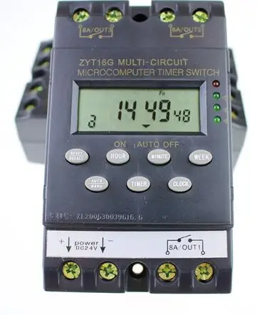 PLC Timer Modules NEW ZYT16G-3a multi channel automatic program ...