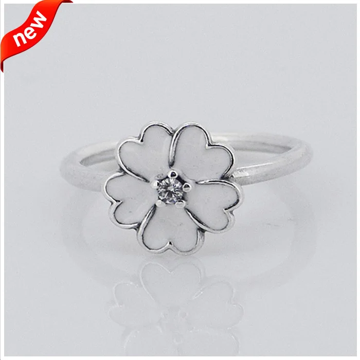 original authentic 100% 925 sterling silver Jewelry Primrose Ring with ...