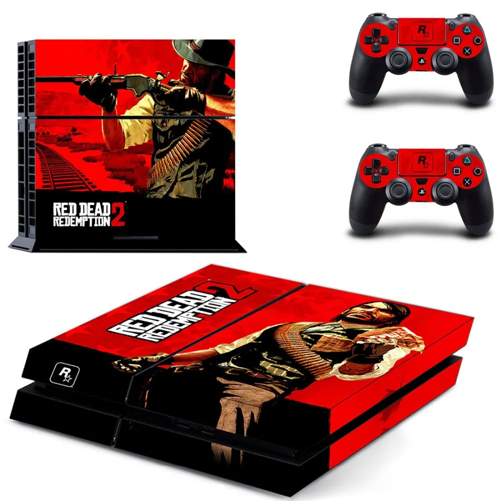 Stickers PS4 controller skin Red Dead Redemption 2 stickers play ...