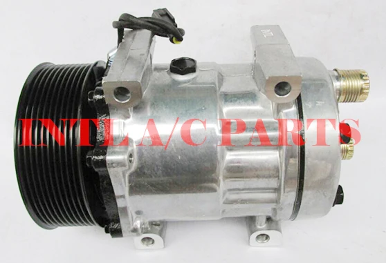 Sanden 6020 6132 8217 87300121 87709773 SD7H15 10PK-119mm auto ac ...