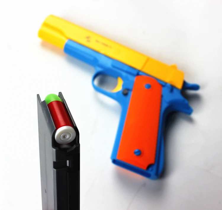 1pcs Classic Colt M1911 Toys Pistol Children's Toy Guns Soft Bullet Gun ...
