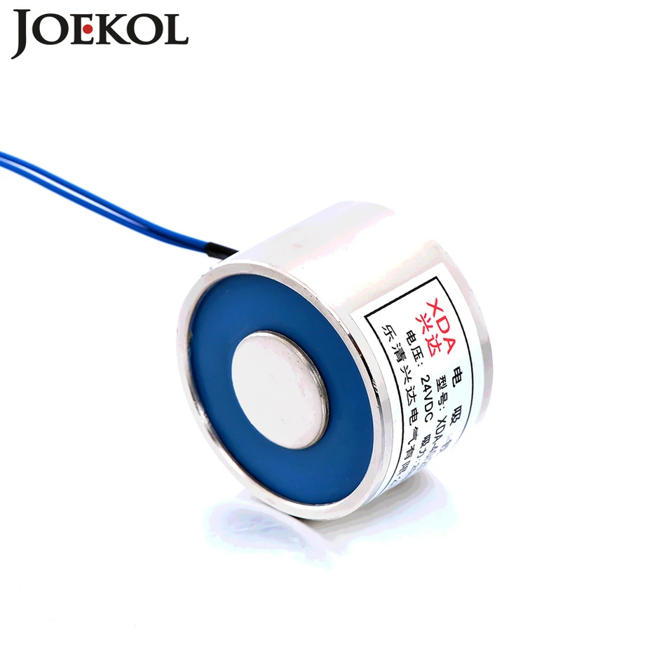 New Arrival Jk40/20 Dc 6v 12v 24v Electromagnet Lifting 25kg Solenoid ...