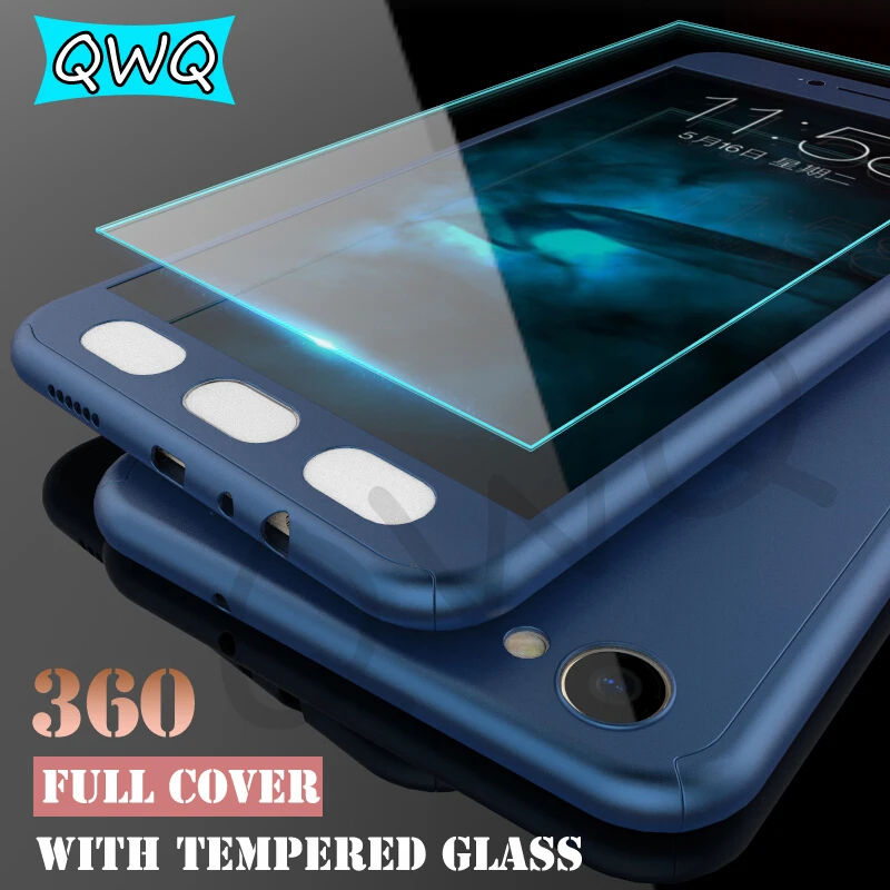 Luxury Full Cover For Xiaomi Redmi 4X Case 360 protector Hard PC Matte ...