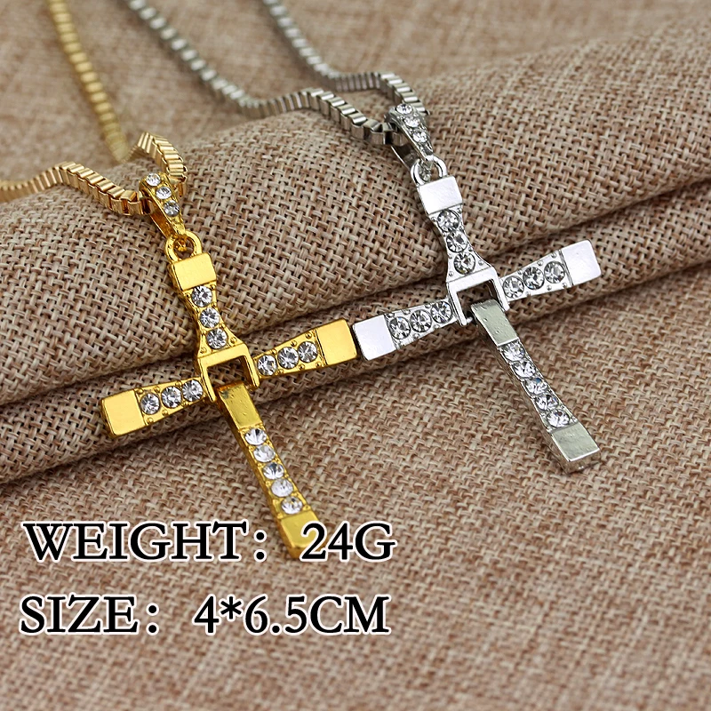 Fast Furious Pendant Dominic Toretto Cross Men | Cross Necklace Fast ...