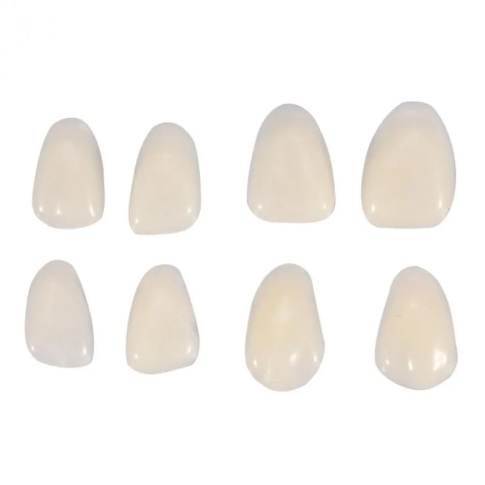 50Pcs Temporary Teeth Veneer Porcelain Teeth Temporary Crown Dental ...