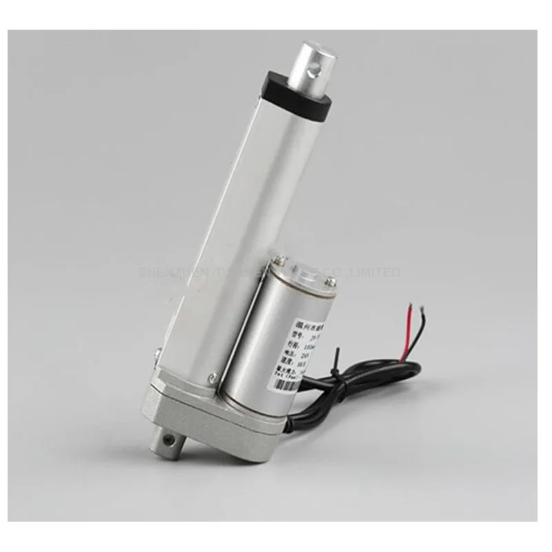 Actuador lineal multifunción, Motor tubular lineal, DC112V24V36v, resistente, carga de 500N ...