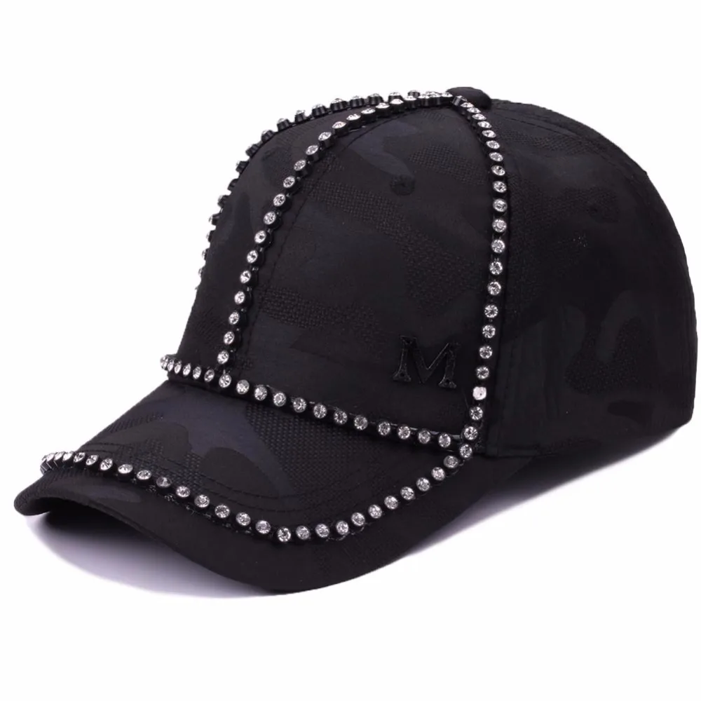 Black Diamond Summer Baseball Cap Women Casual Travel Snapback Hat Caps ...