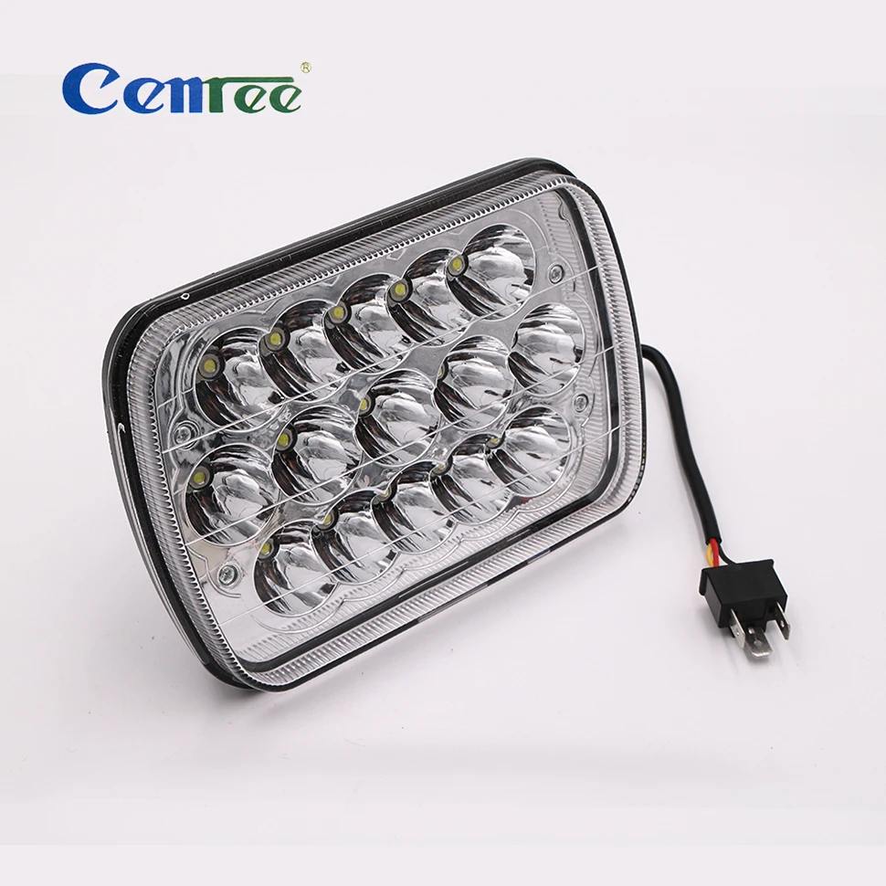 Led Light Bar Off Road Universal 7 Inch Work Light 15led 45w Driving ...