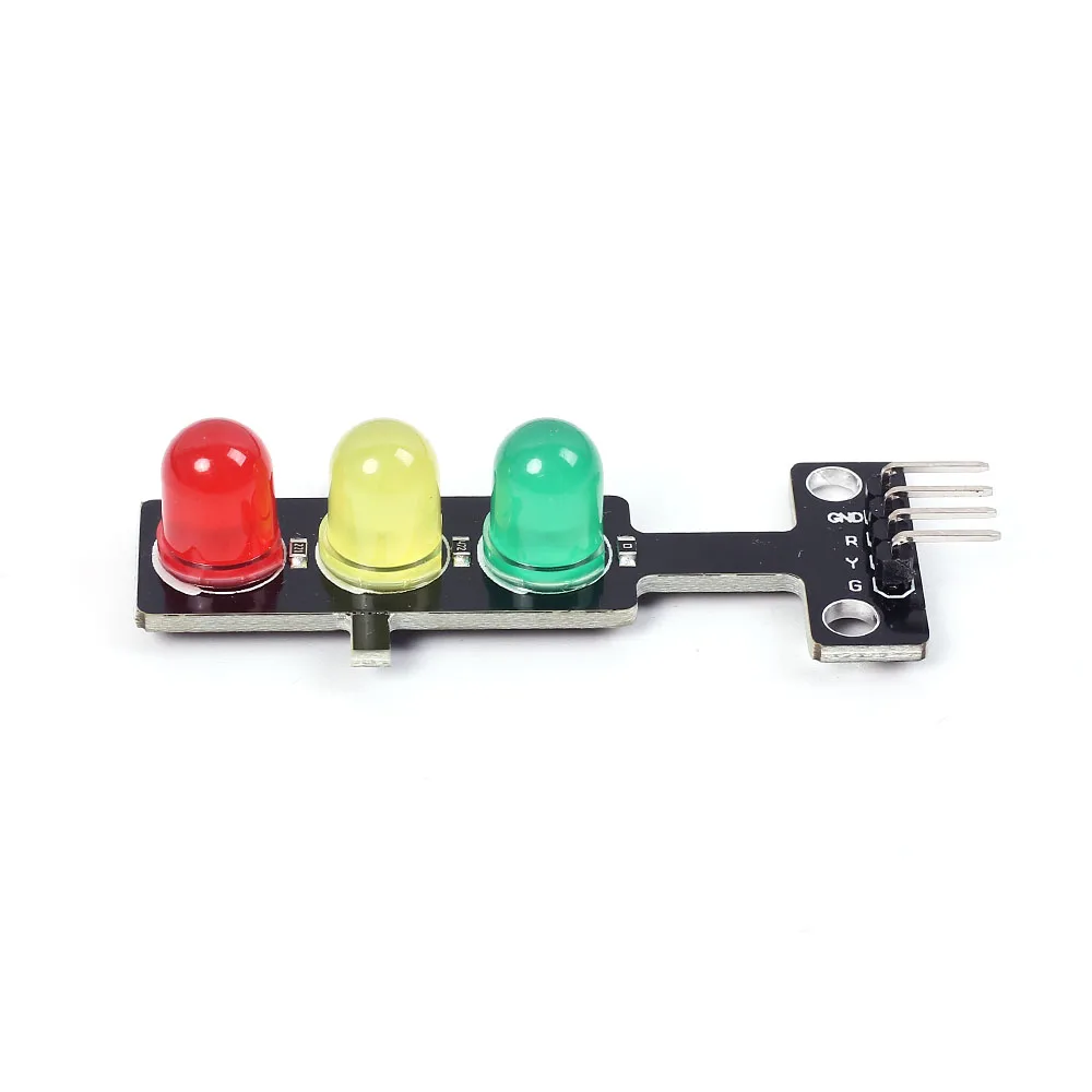 Monday Kids 5V Traffic Light LED Display Module for Arduino Red Yellow ...